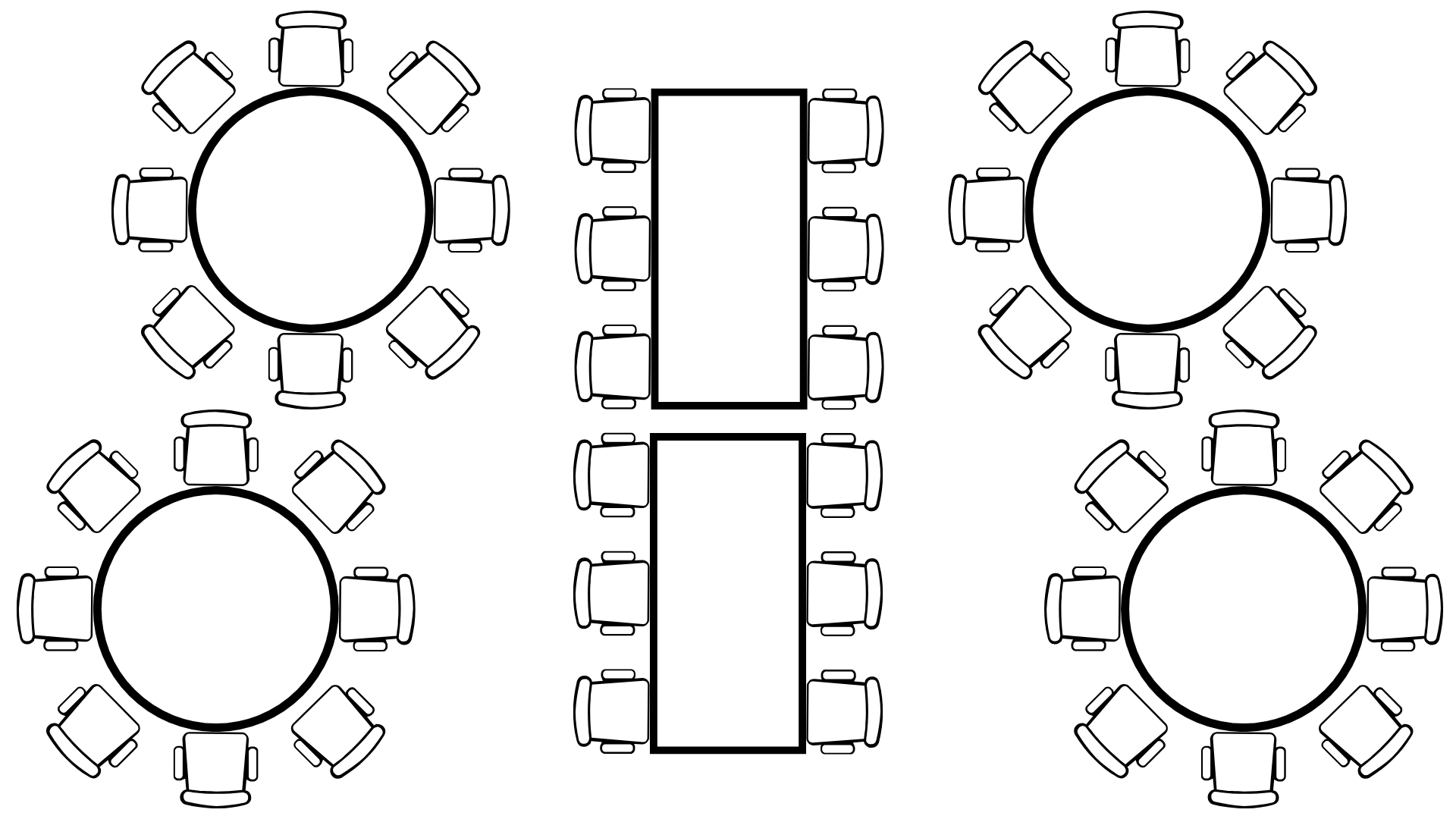 7 Common Reception Layouts and How to Use Them – Welcome to Mullins ...